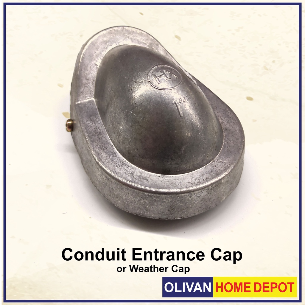 Conduit Electrical Service Entrance Cap or Weather Cap 2, 2-1/2, 3, 4 ...