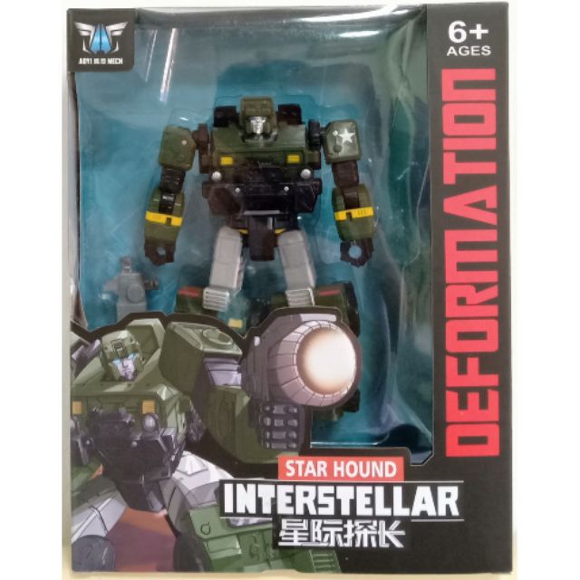 Star Hound Transformers Robot Transforms Into A Car. With Body Weapons ...