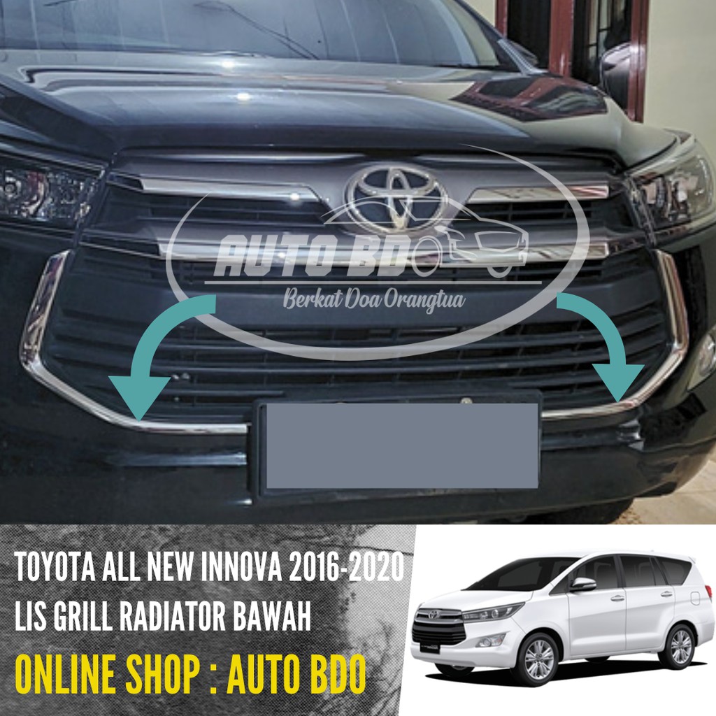 Lis List Grille Lower Radiator Grill for All New Innova Reborn 2016 ...