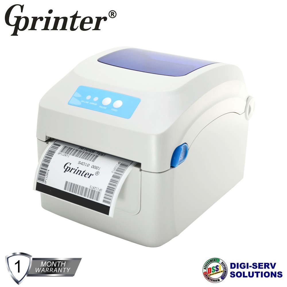 Gprinter GP-1324D Direct Thermal Barcode Printer with Fast Print Speed ...