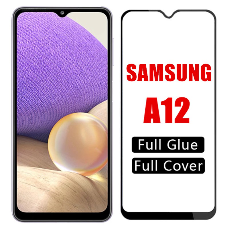 Tempered Glass for SAMSUNG A12 Galaxy a 12 Smart Phone Screen Protector ...