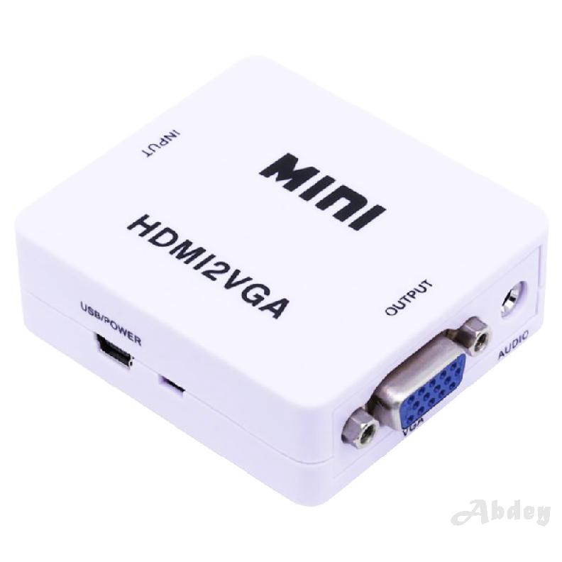 HDMI TO MINI VGA+ audio converter access. | Shopee Philippines