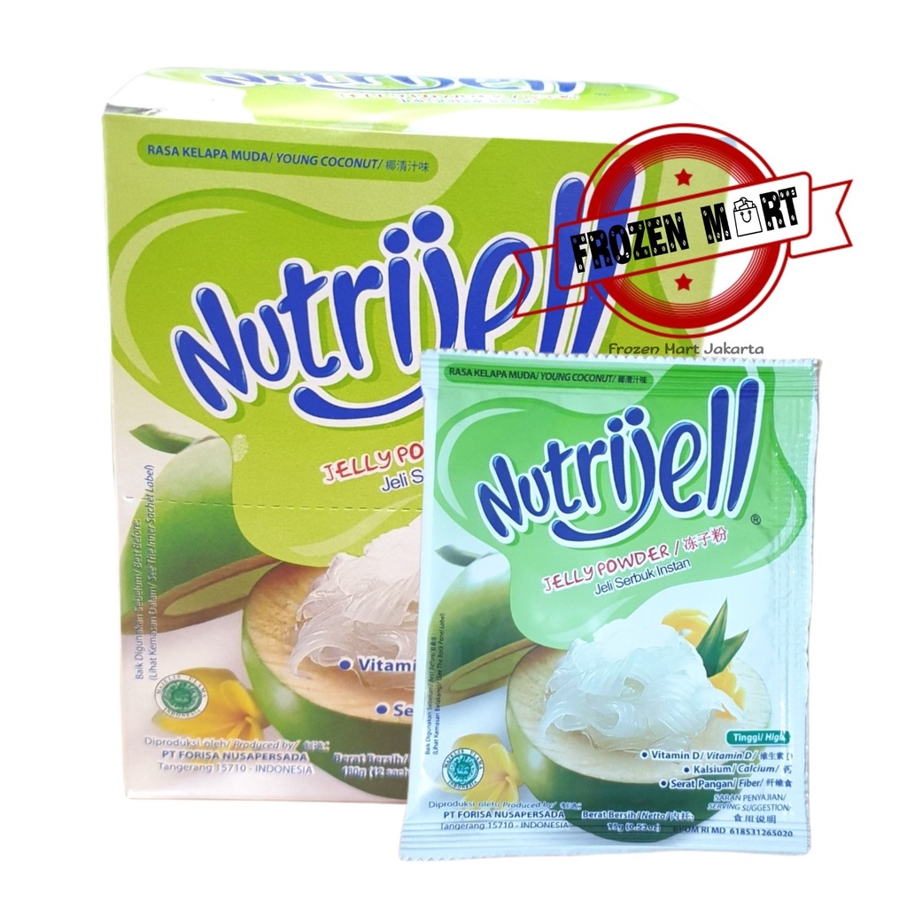 Nutrijell Jelly Powder/Instant Agar/Konnyaku Jelly Powder 15g ...