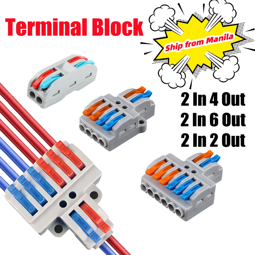 Universal Wiring Cable Connector Fast Wire Wiring Connector Push-in ...