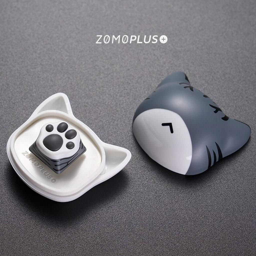 ZOMO PLUS CUTE CAT PAW KEYCAP ABS & SILICON ARTISAN KEYCAP FOR GAMING ...