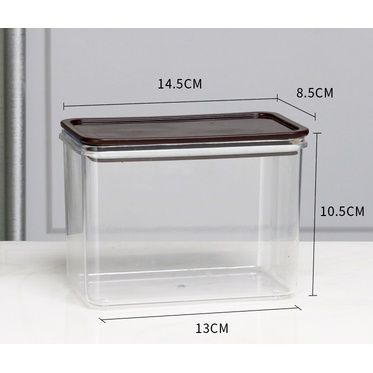 Canister/ Acrylic Powder Container for 0.5kg 1kg 2kg 、Air Tight for ...