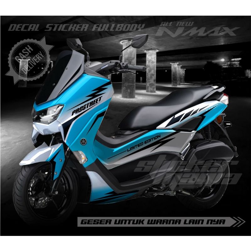 New nmax Decal sticker Full Body striping sticker, variations of ...