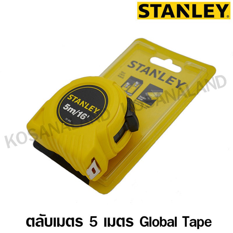 Stanley Measuring Tape 5 M./16 Ft. 30-496 Model Global | Shopee Philippines