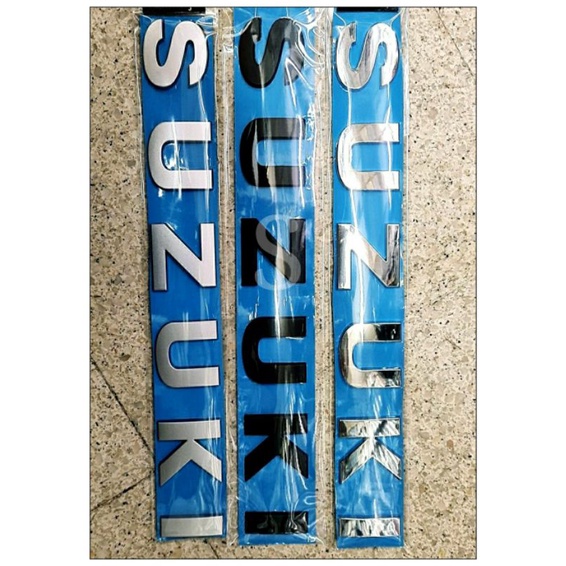 SUZUKI Front Cover Letters Logo | Shopee Philippines