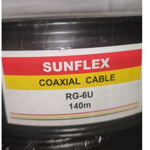 Swan Or Centrix Or Sunflex Coaxial Cable RG6 140 to 150 Meters Per Roll ...