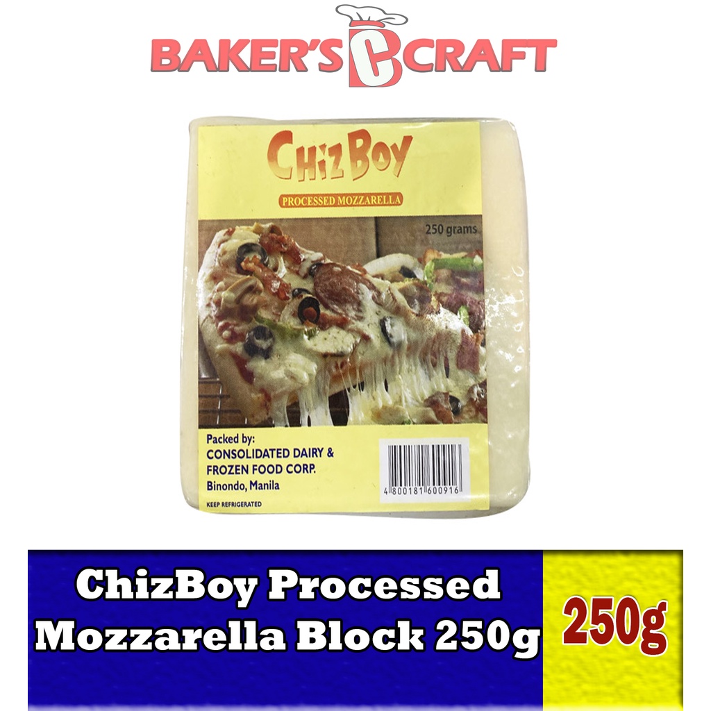 Chizboy Mozzarella Block 250g | Shopee Philippines