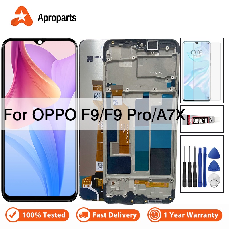 IPS Display For OPPO F9 CPH1823 A7X Realme 2 Pro LCD Touch Screen ...