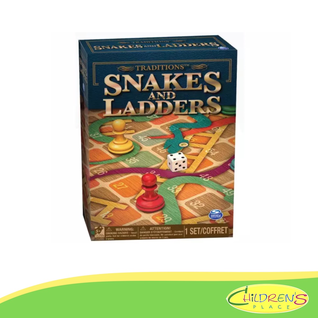 Spin Master Snakes and Ladders Game for Kids | Shopee Philippines