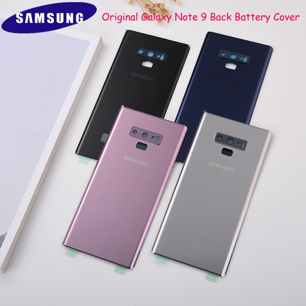 SAMSUNG Galaxy Note 9 N960 N960F Glass Battery Back Cover Door Housing ...