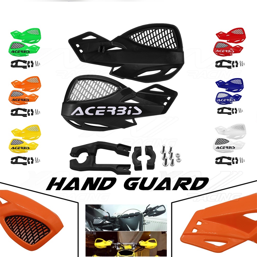 Universal Motorcycle Hand Guard 7/8'' Pit Bike Handguard Handlebar ...