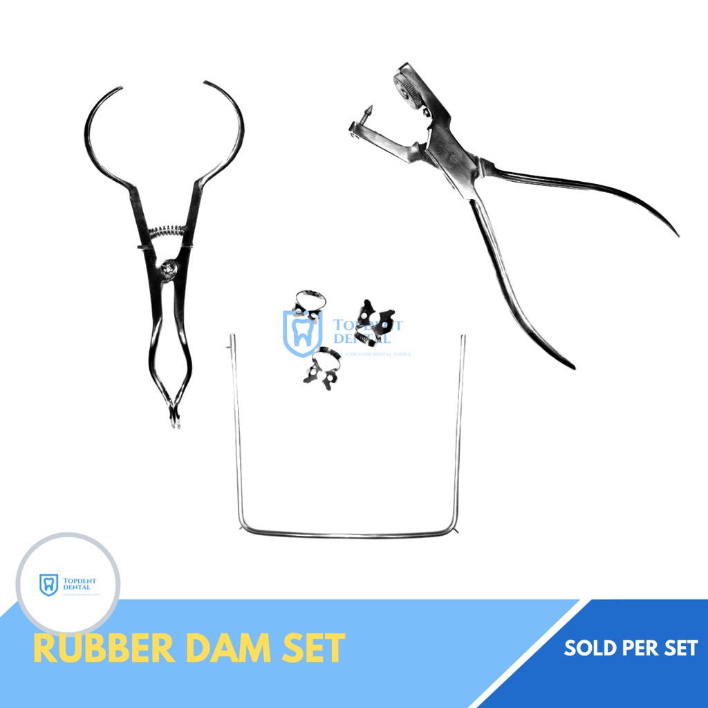 Rubber Dam Set (Feldon Brand) | Shopee Philippines