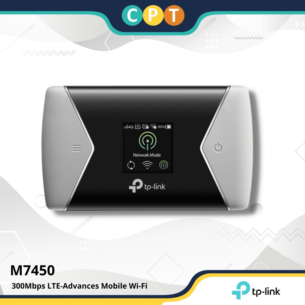 TP-Link M7450 300Mbps LTE-Advances Mobile Wi-Fi | Shopee Philippines