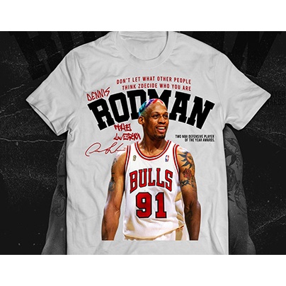 Dennis Rodman Vintage Tshirt Men Women Hiphop Streetwear Oversized ...