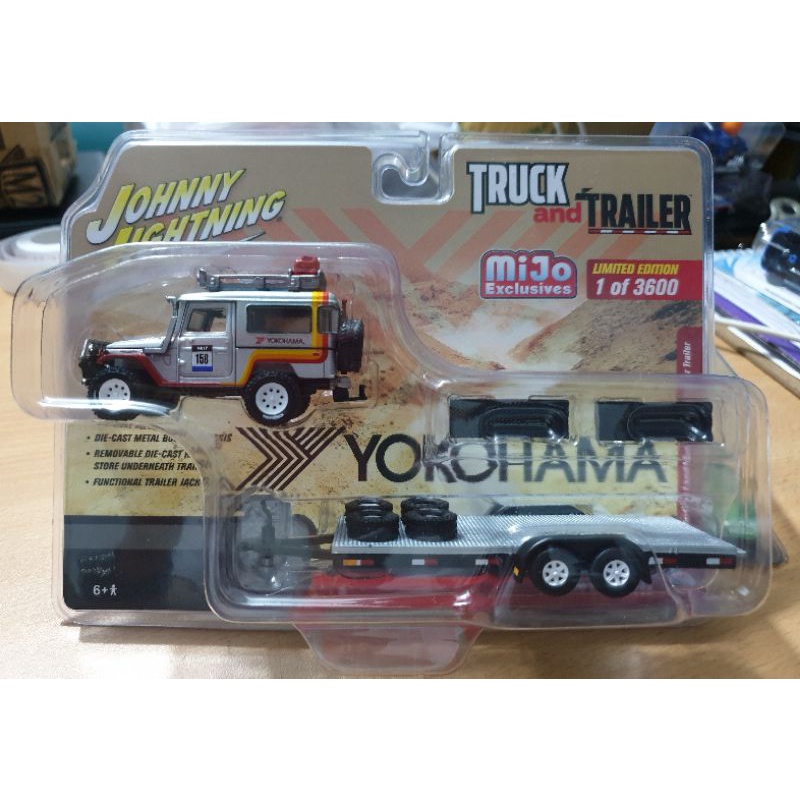 Johnny Lightning Truck and Trailer Yokohama | Shopee Philippines