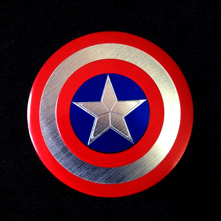 Captain AMERICA shield metal sticker 7.5cm | Shopee Philippines