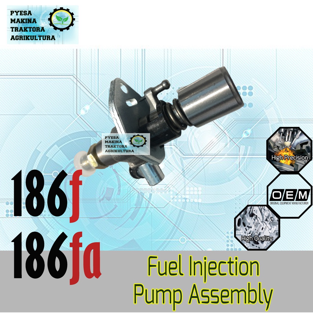 Fuel Injection Pump Assembly Assy 186 186F 186FA 188f Air Cooled Diesel ...