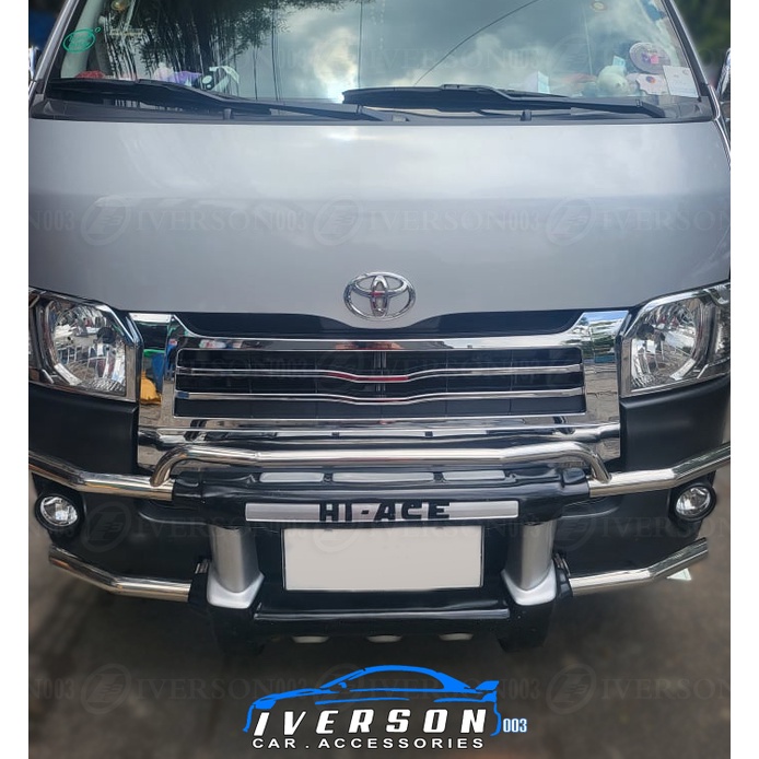 Chrome Front Grill for Toyota Hiace Commuter 2014 to 2018 | Shopee ...