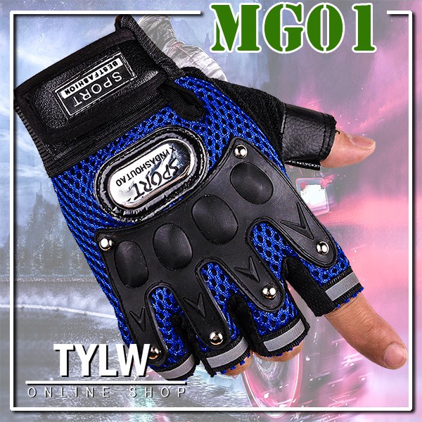【TYLW】 Sport Glove Riding Cycling Outdoor Motorcycle Gloves # MG01 ...