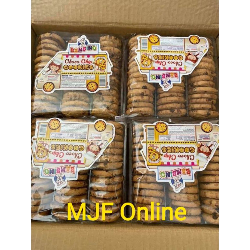 (16PCS.) Bambino Chocolate Chip Cookies 400g. | Shopee Philippines
