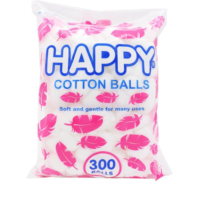 Happy Cotton Balls 50s/ 150s/ 300s | Shopee Philippines