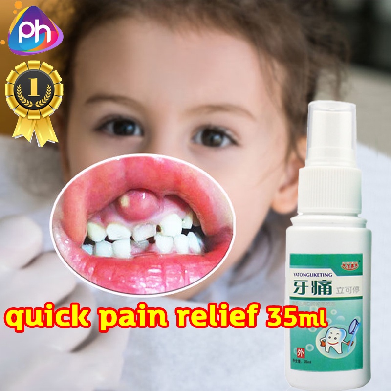Immediate Relief from Toothache Spray 35ml Get Rid of Toothache ...