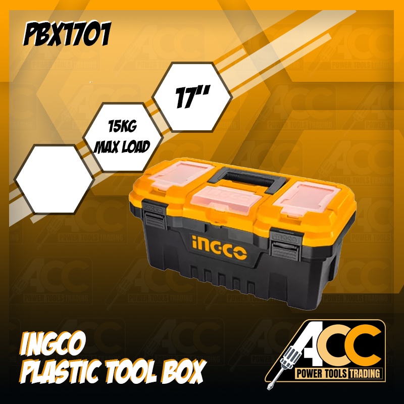 Ingco PBX1701 Plastic Tool Box | Shopee Philippines