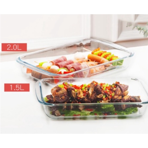 LG FENIX 9033, 9034 (1PC) Tempered glass rectangular tray large striped ...