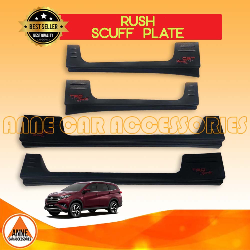 Toyota Rush G E 2018 - 2023 Outer Scuff Plate / Door Side Step Sill ...