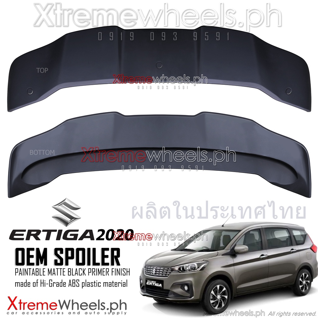 Suzuki Ertiga / XL7 2019 - 2022 Spoiler with Primer Black ( ertiga XL7 ...