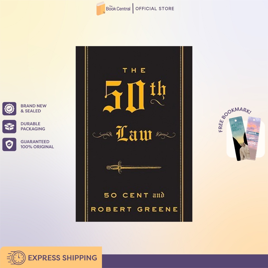 The 50th Law (ORIGINAL) by Robert Greene Self Help Books | Shopee ...