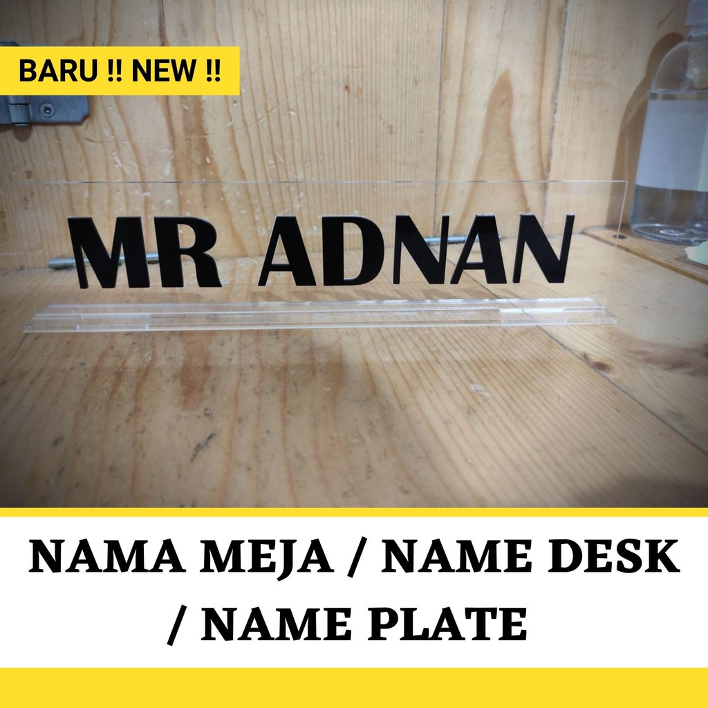 Name DESK/NAME PLATE ACRYLIC NAME PLATE ACRYLIC Table NAME ACRYLIC NAME ...