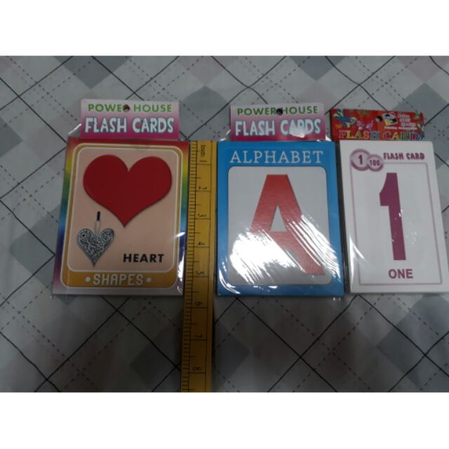 educational flash cards medium size | Shopee Philippines