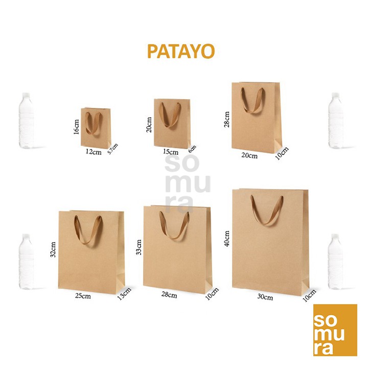 White/Pink matte laminated rope handle paper bag Sold per pc PART 1 ...