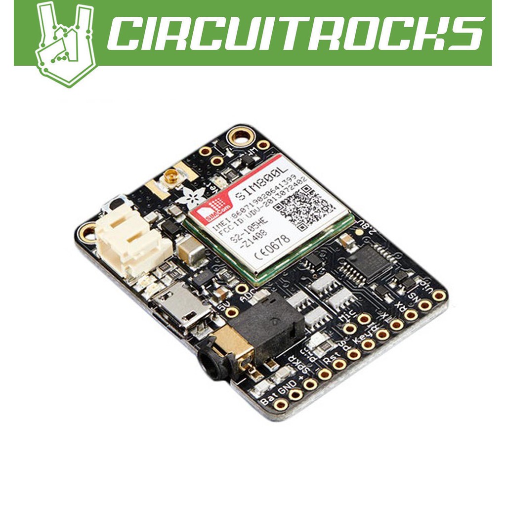 Circuitrocks Fona Cellular Gsm Mini Breakout Ufl Version Adafruit ...