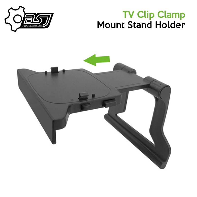 Adjustable TV Monitor Clip Mount Clamp Foldable Braket for Microsoft ...