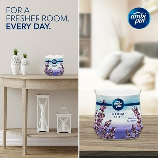Ambi Pur Air Freshener Relaxing Lavender Lemon & Spring Downy & Blossoms 180g + 275g Gel and ...