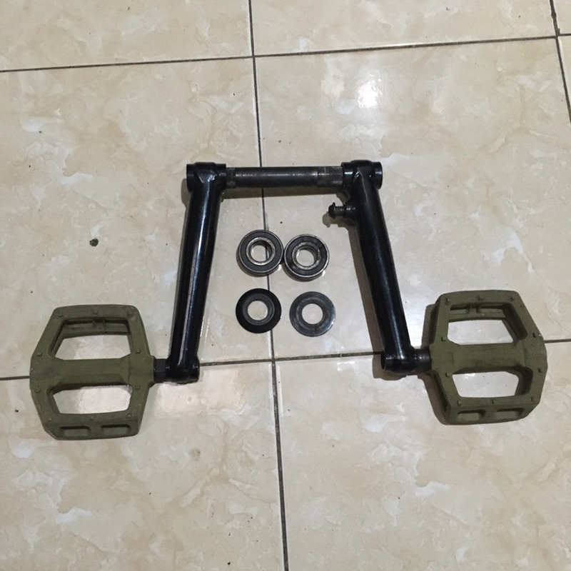 Crank set united bb mid + flybike pedal | Shopee Philippines