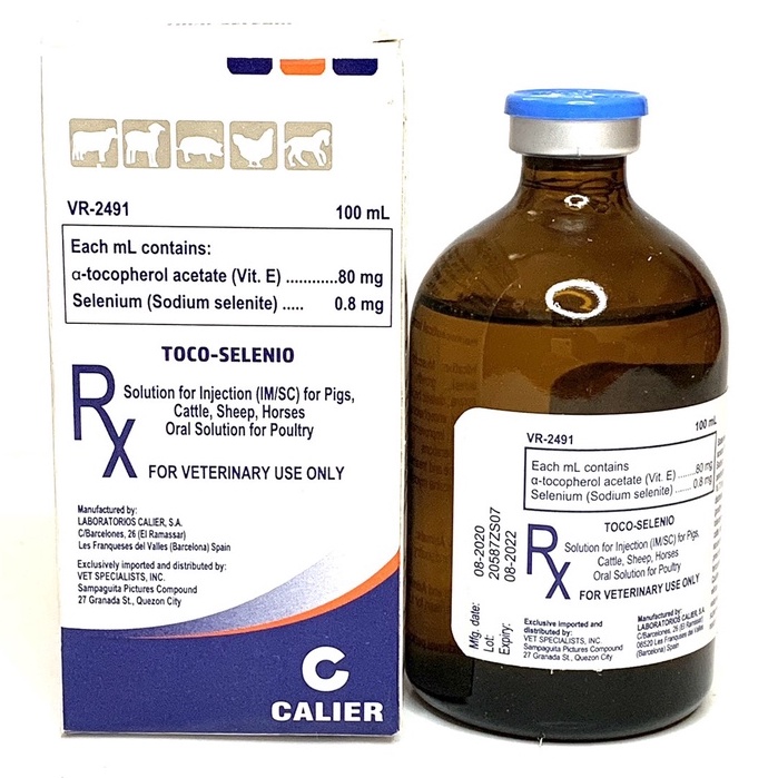 [FCR AGRIVET] 1 bottle Toco-Selenio 100ml Poultry Supply / Vitamins and ...