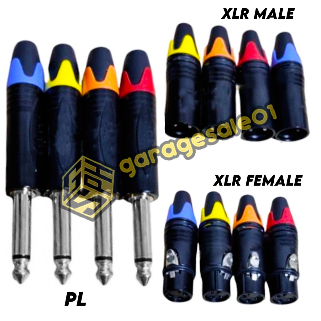 Broadway PL Mono/ XLR Male/ XLR Female Wire Connector (SOLD PER PIECE ...