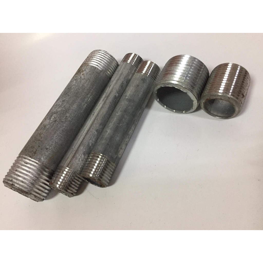 Gi Nipple GI GALVA IRON niple 1/4, 3/8, 1/2, 3/4, 1, 1 1/4.1 1/2,2 ...