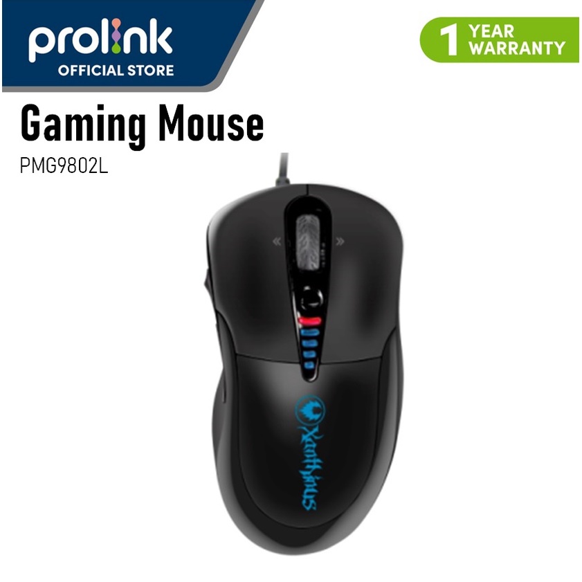 PROLiNK USB Gaming Mouse PMG9802L Xanthinus/9 Programmable buttons ...