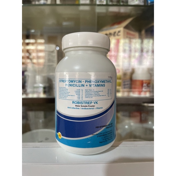 ROBISTREP VK 110grams / Water Soluble Powder Antibacterial Anti ...