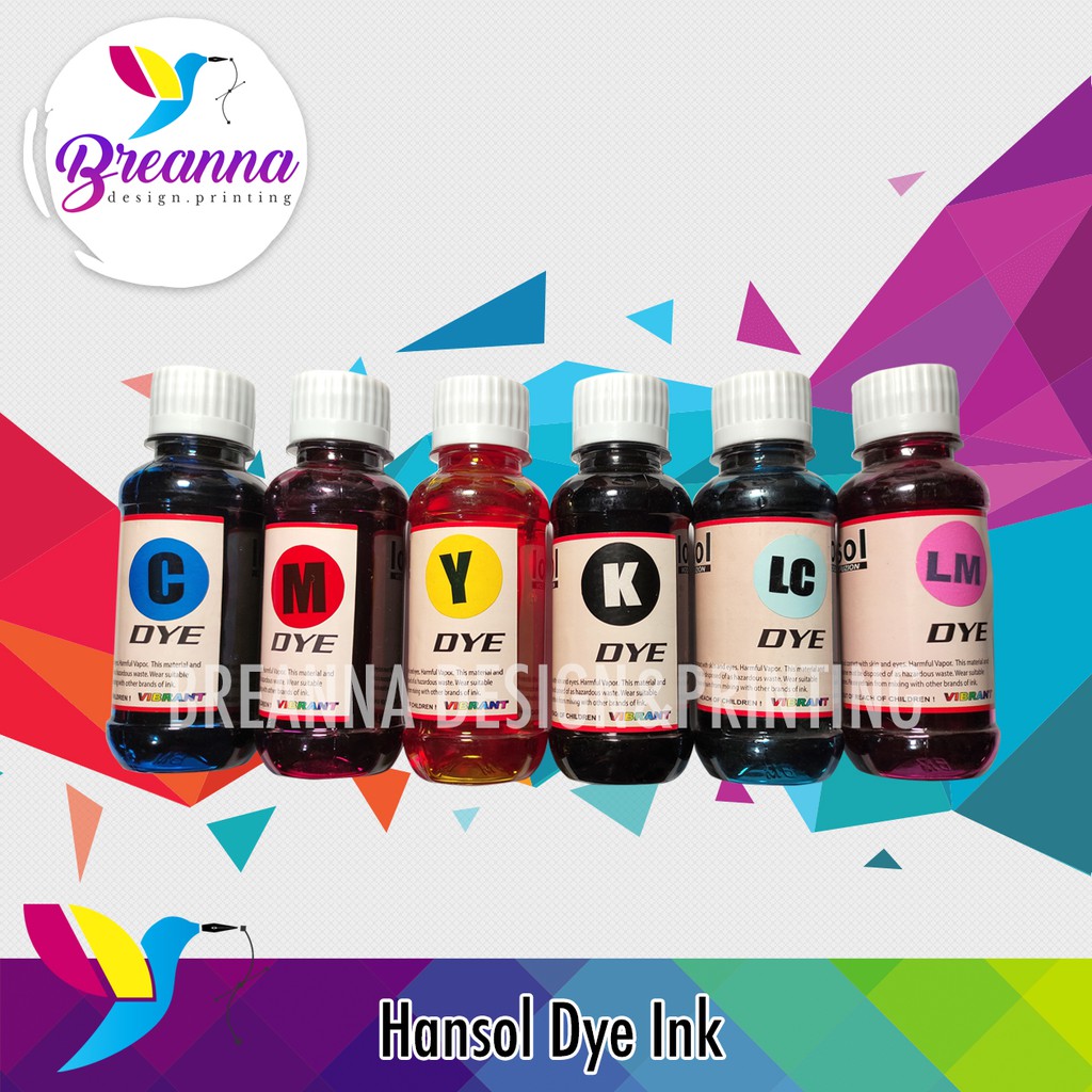 Hansol Universal Dye Ink Vibrant 100ml | Shopee Philippines
