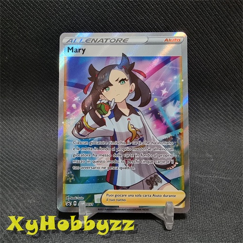 Pokemon TCG Marnie (SWSH 121)SWSH Black Star Promo Italian Ver ...