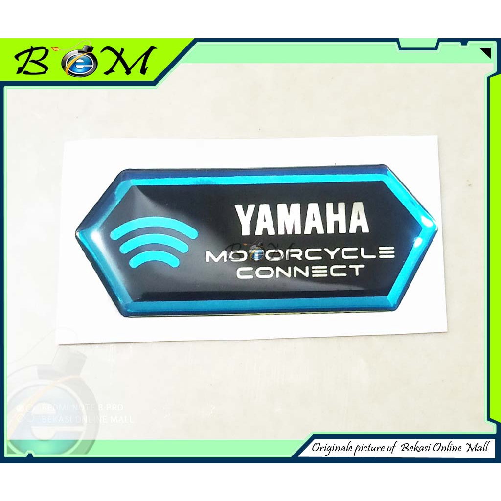 Yamaha connect y-connect aerox emblem sticker | Shopee Philippines